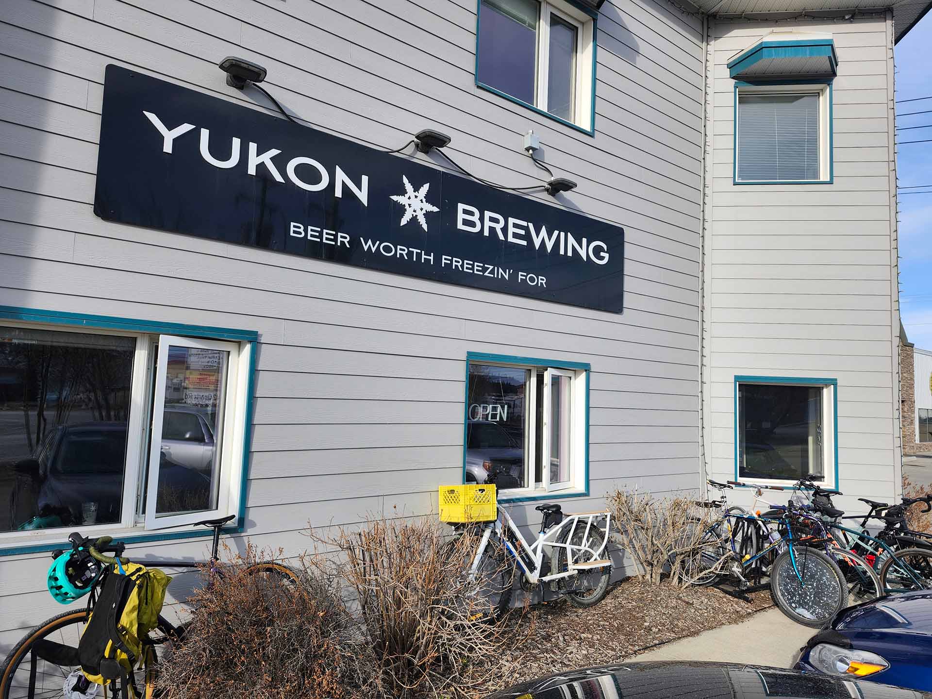 Thanks to Yukon Brewing & Panago Pizza - Contagious Mountain Bike Club